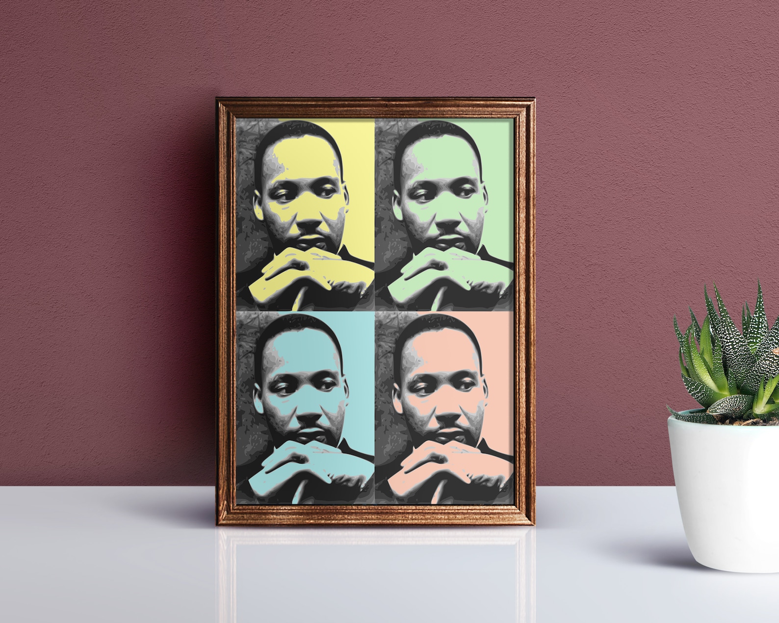 Martin Luther King PRINTABLE Poster MLK Collage DIGITAL - Etsy Finland