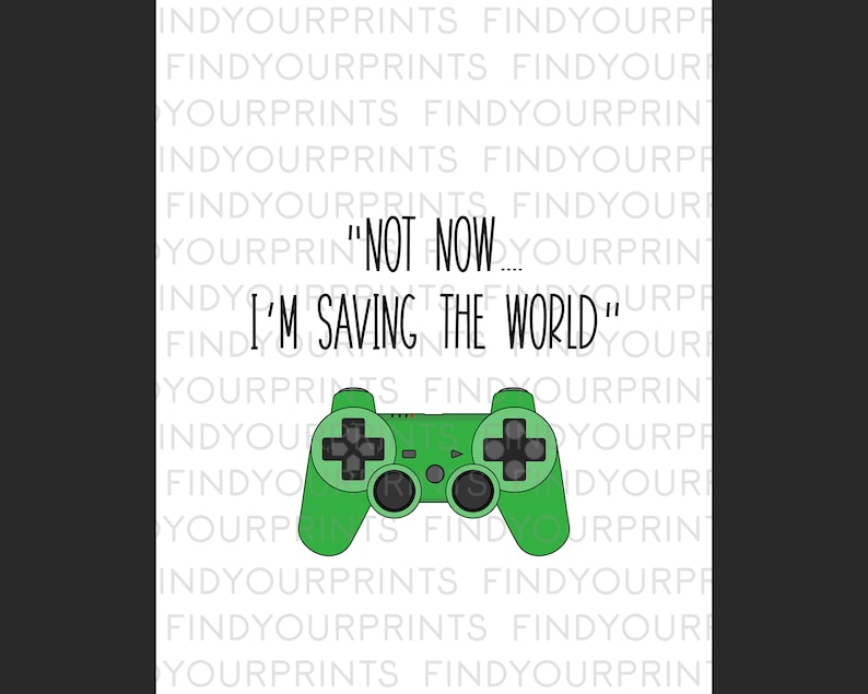 Color Gamer Posters PRINTABLE Wall Art Video Games Room - Etsy