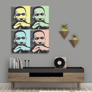 Martin Luther King PRINTABLE Poster - MLK Collage DIGITAL Download ...