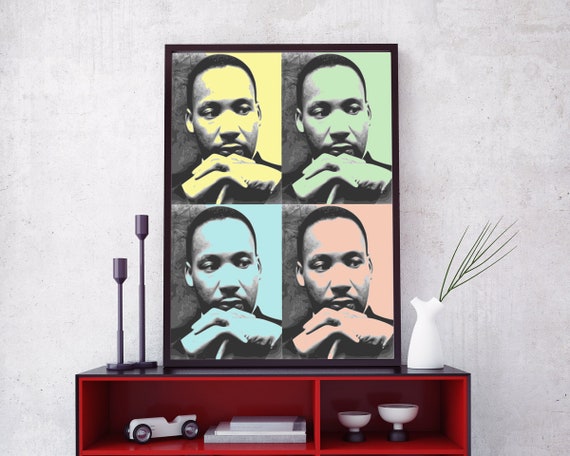Martin Luther King PRINTABLE Poster MLK Collage DIGITAL - Etsy