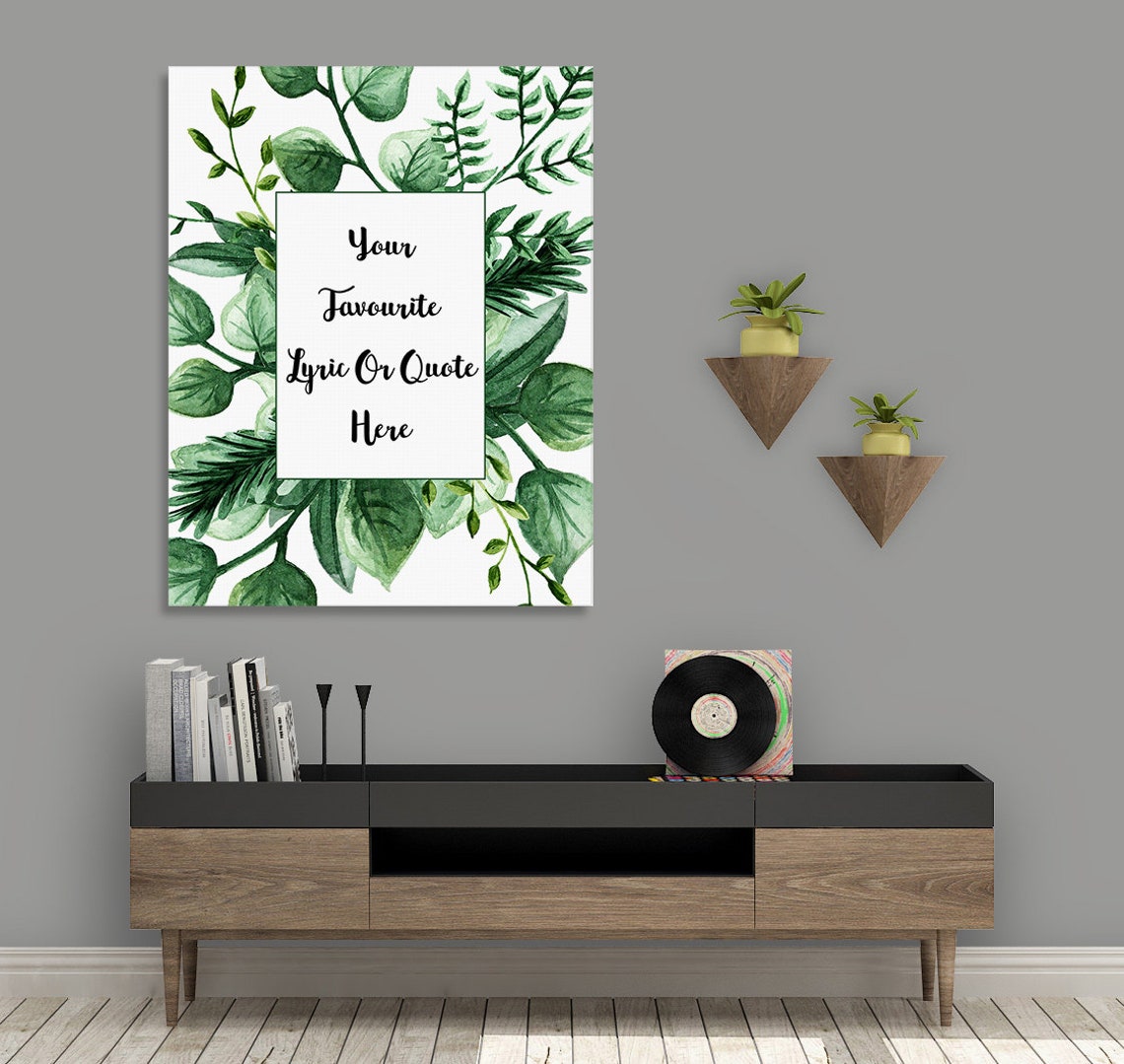 Watercolor Custom Print PRINTABLE Sign Personalized DIGITAL | Etsy