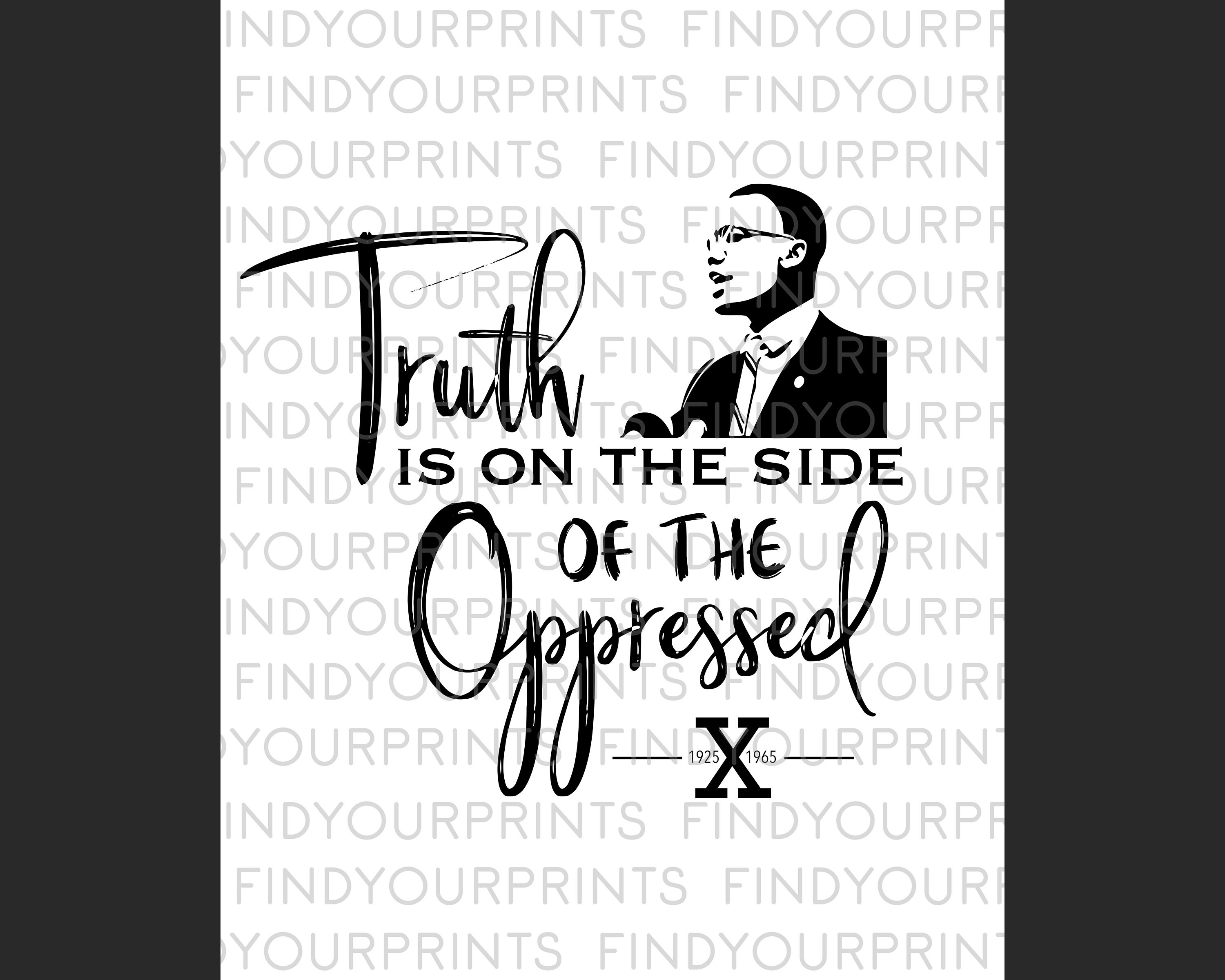 Malcolm X PRINTABLE Poster - Malcolm Little DIGITAL DOWNLOAD Wall Art ...
