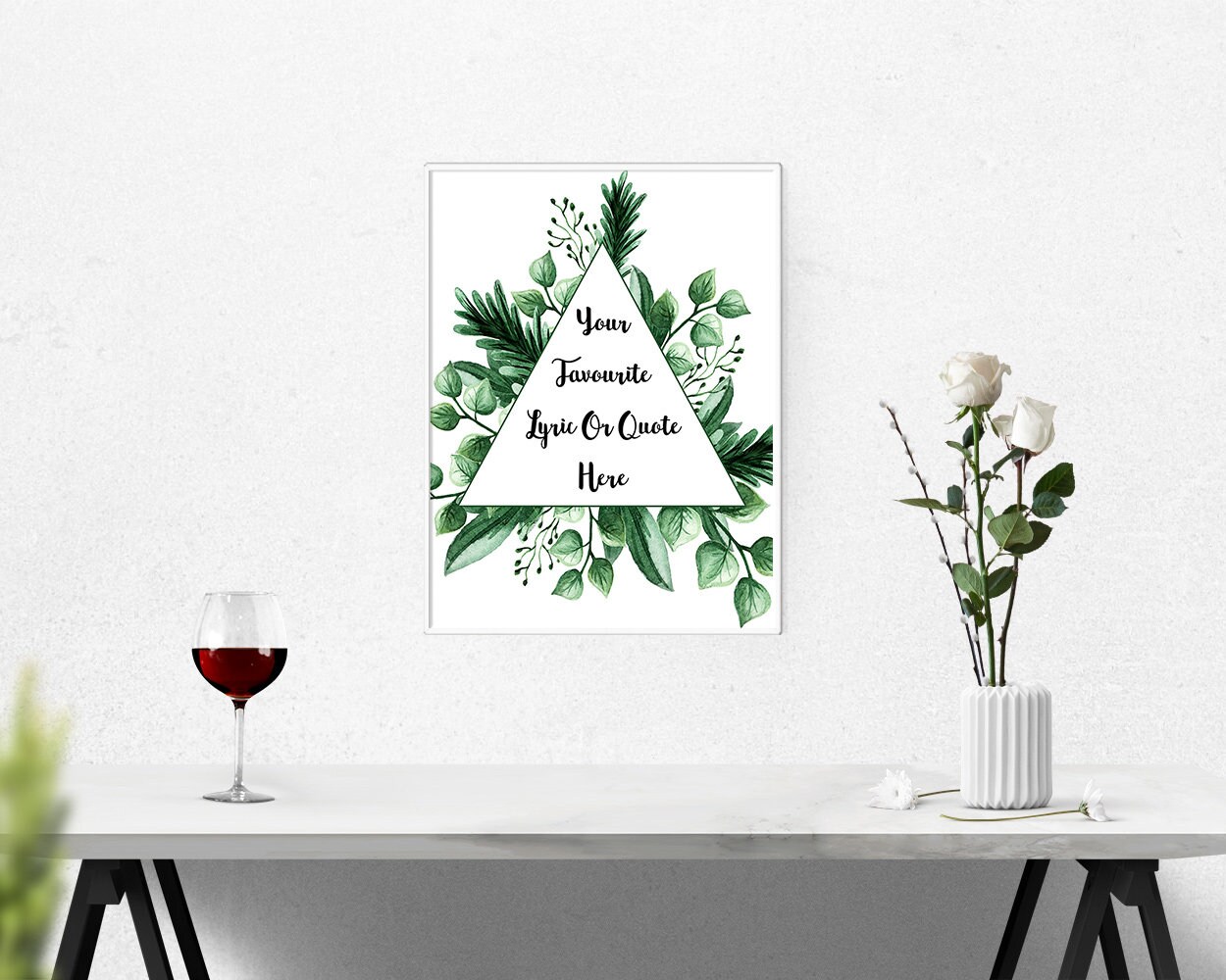 Custom Text PRINTABLE Poster Personalized DIGITAL DOWNLOAD | Etsy