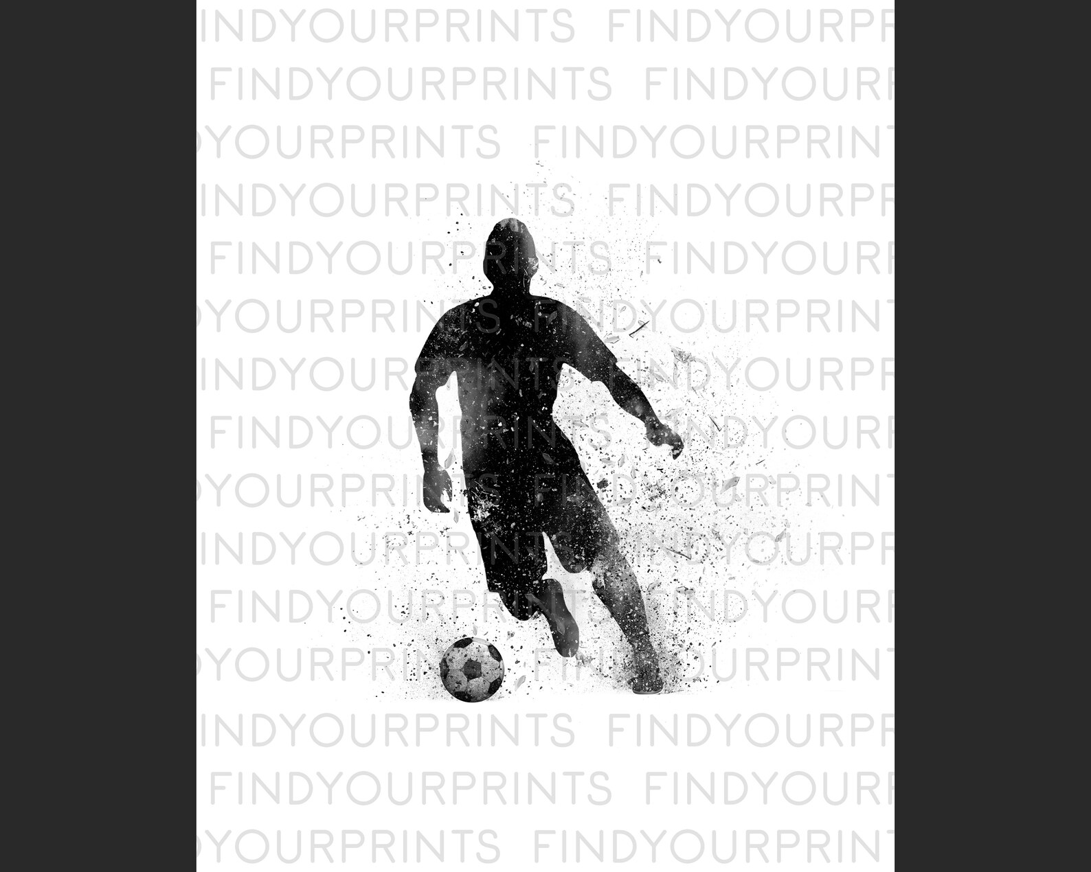 Soccer Poster PRINTABLE Wall Art DIGITAL DOWNLOAD Football - Etsy