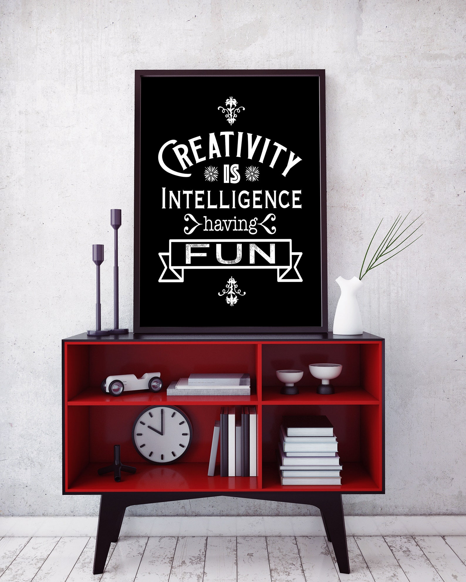 Creativity PRINTABLE Poster - DIGITAL DOWNLOAD Wall Art Quote Print ...