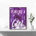 Girl Gamer PRINTABLE Wall Art - Gamer Room Decor DIGITAL DOWNLOAD ...