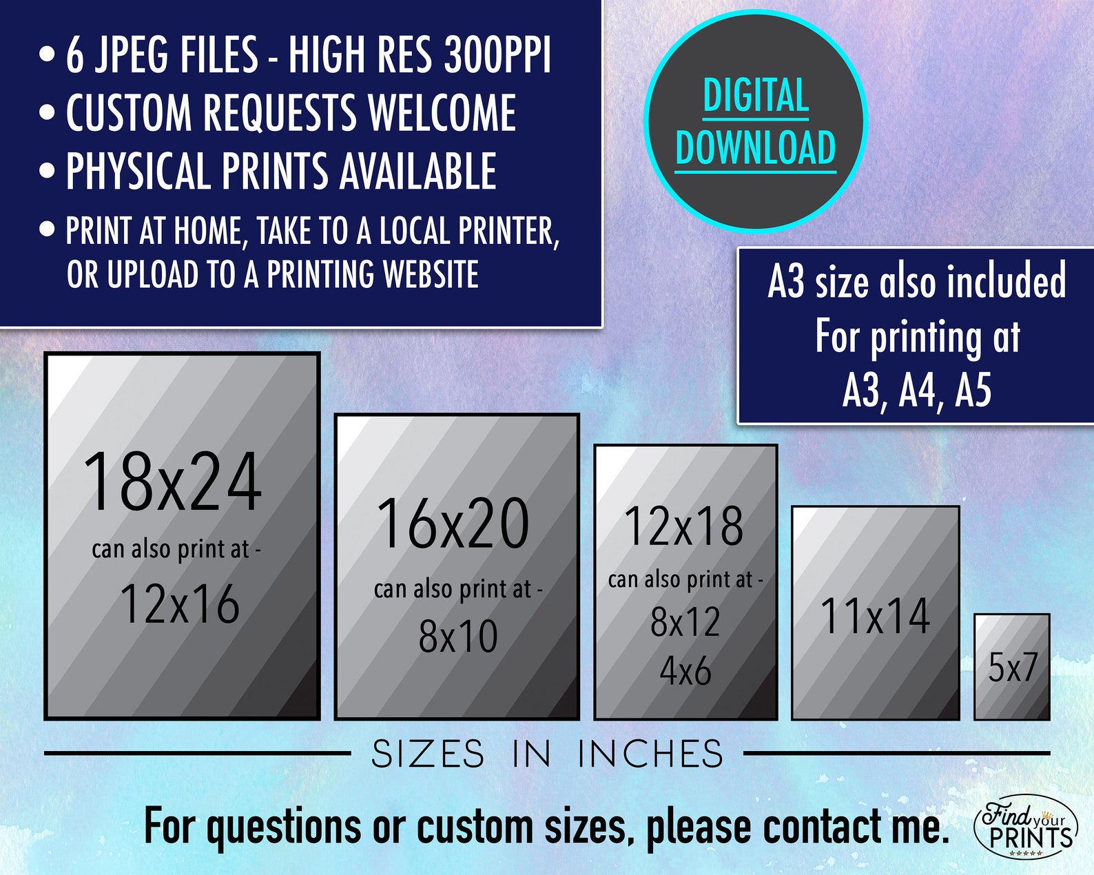 AFL PRINTABLE Wall Art - Digital Download Print - Australian Football ...