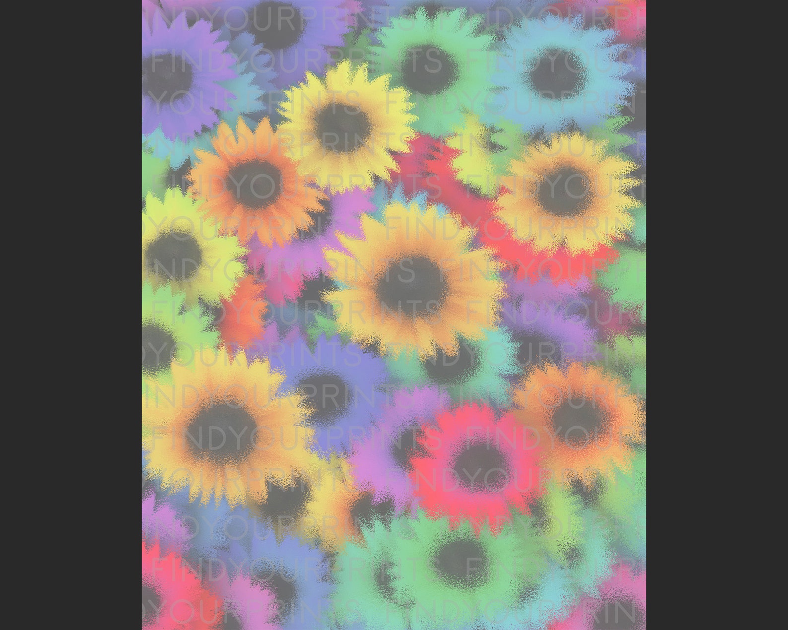 Flower Power PRINTABLE Wall Art Hippie Decor DIGITAL | Etsy