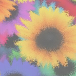 Flower Power PRINTABLE Wall Art - Hippie Decor DIGITAL DOWNLOAD ...