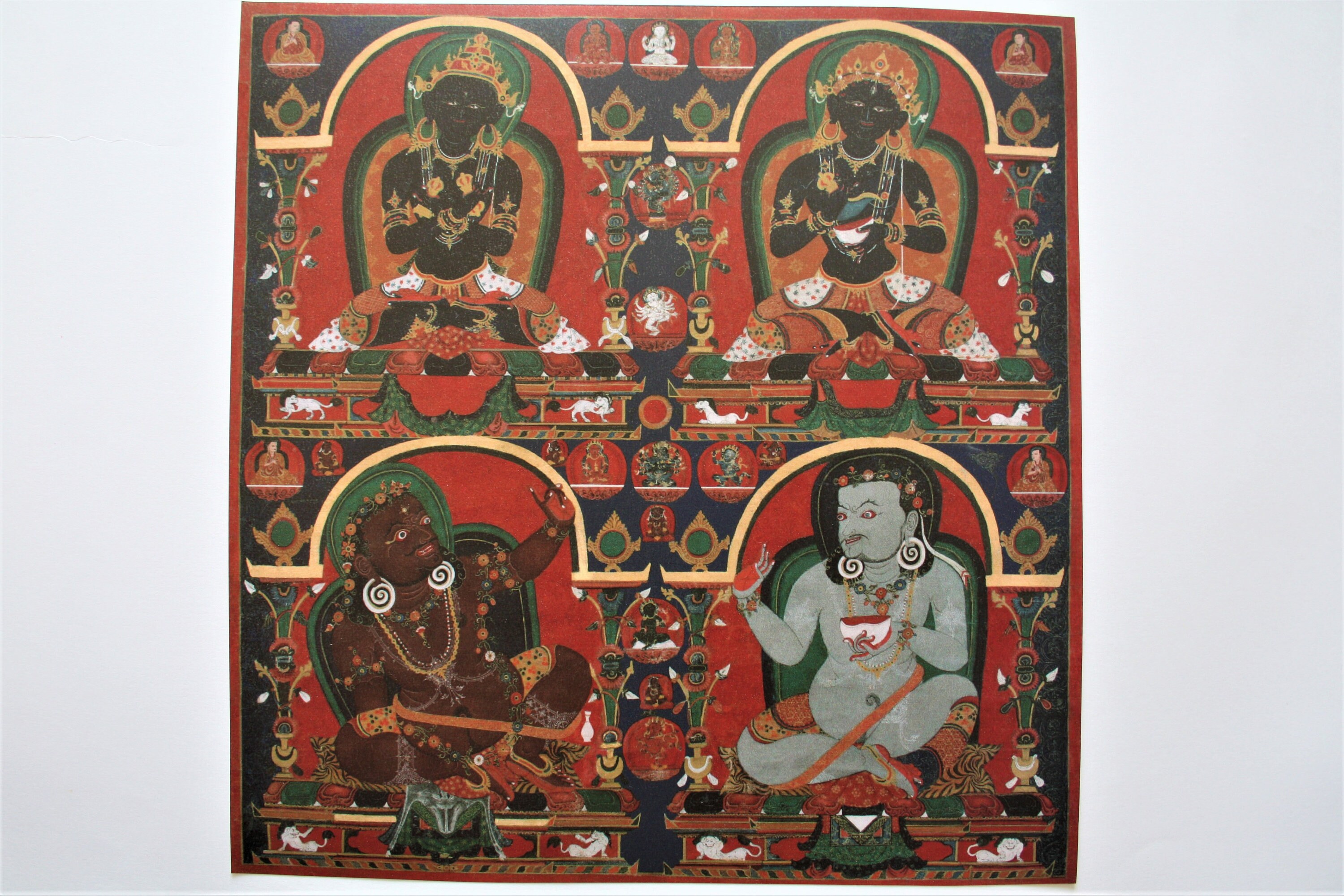 Tibet Thangka Vajradhara Nairatmya Virupa Kanha 16 Century - Etsy