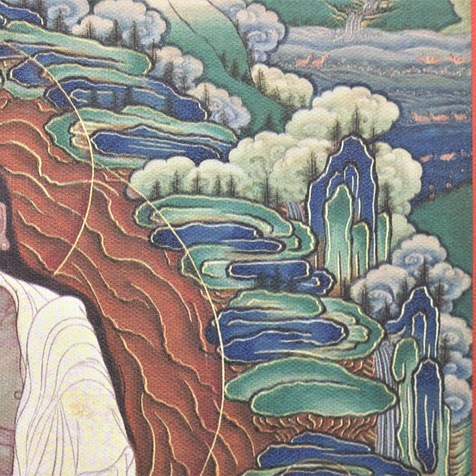 Milarepa Tibetan Thangka - Etsy