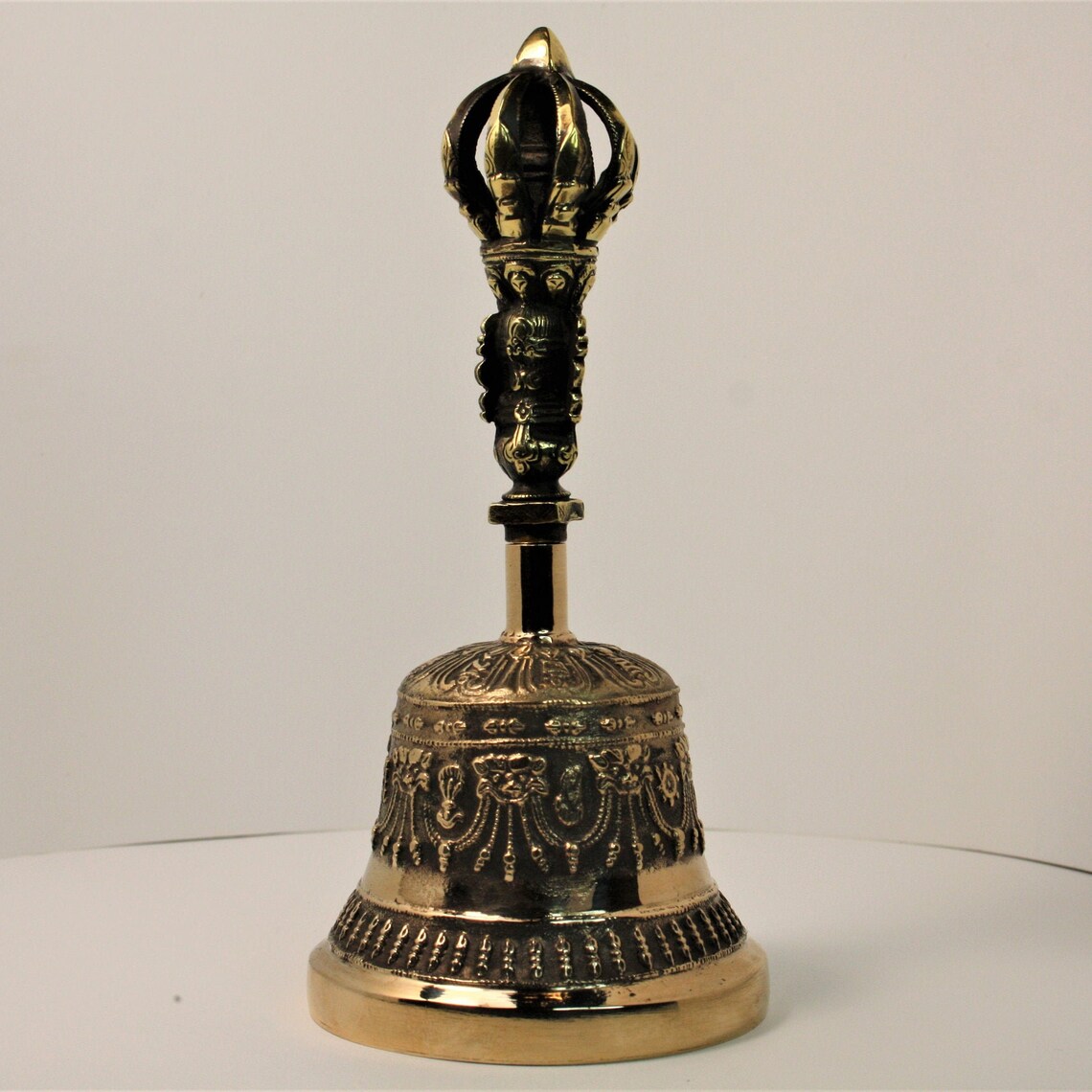Buddhist Bell Ghanta Drilbu 6 Inch - Etsy