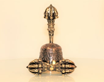 Drilbu, Vajra, Ghanta. Tibetan Bell 7 in With Excellent Sound - Etsy