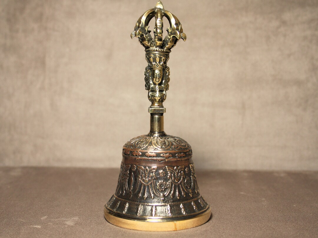 Buddhist Bell Ghanta Drilbu 6 Inch - Etsy