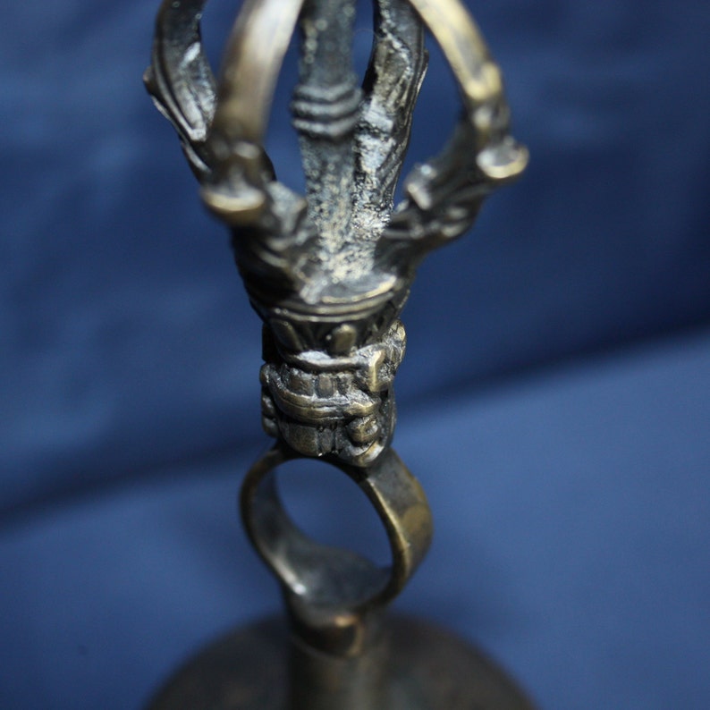 Buddhist Bell Ghanta Drilbu 7 In - Etsy