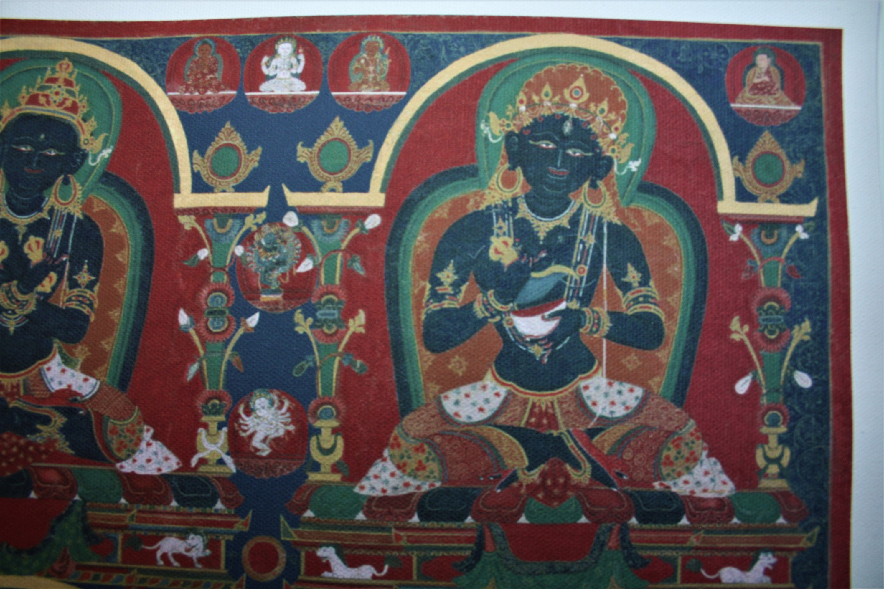 Vajradhara Nairatmya Virupa Kanha Tibet Thangka 16 Century - Etsy UK