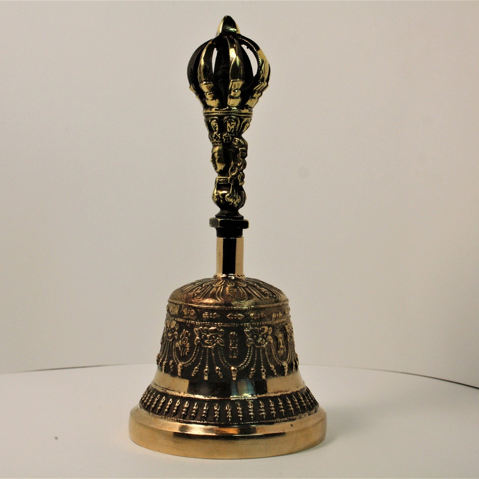 Buddhist Bell Ghanta Drilbu 6 Inch - Etsy