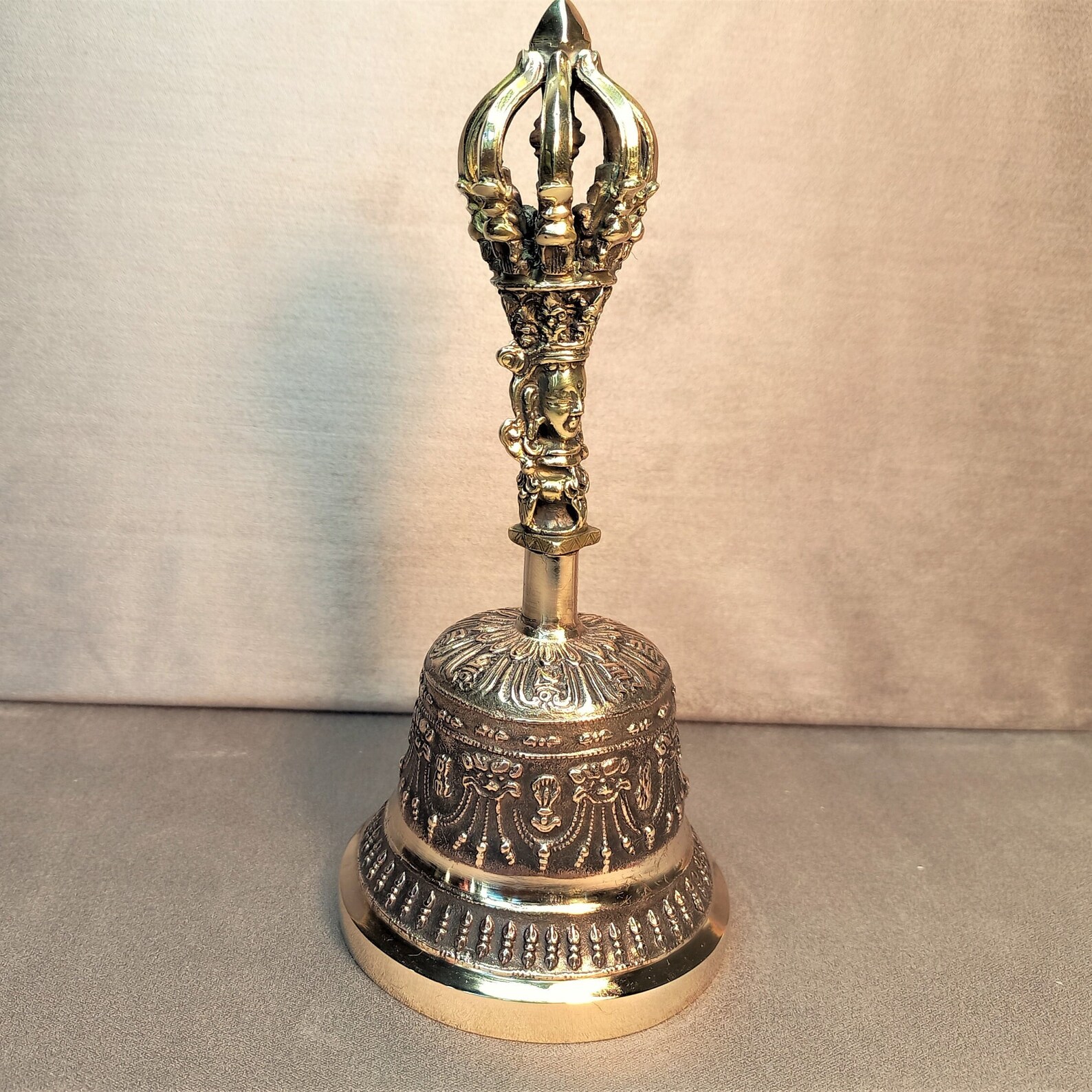 Buddhist Bell Drilbu Ghanta 6 Inch - Etsy