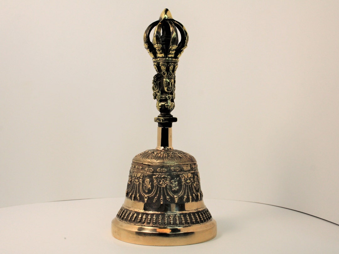 Buddhist Bell Ghanta Drilbu 6 Inch - Etsy