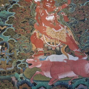 Rakta Yamari, Tibet, 17th Century. - Etsy