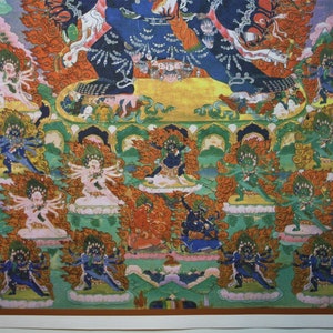 Tibetan Thangka Vajrabhairava - Etsy