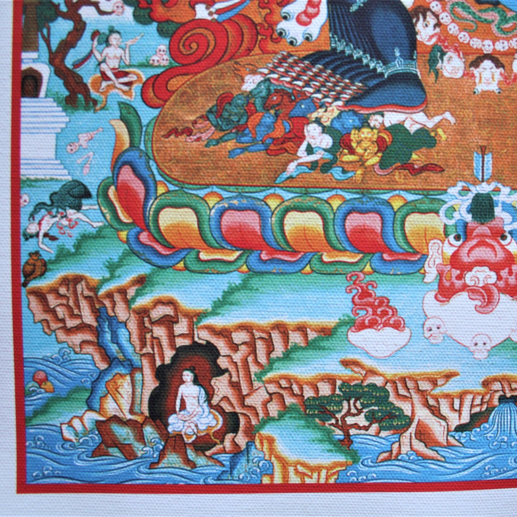 Vajrabhairava Tibetan Thangka - Etsy
