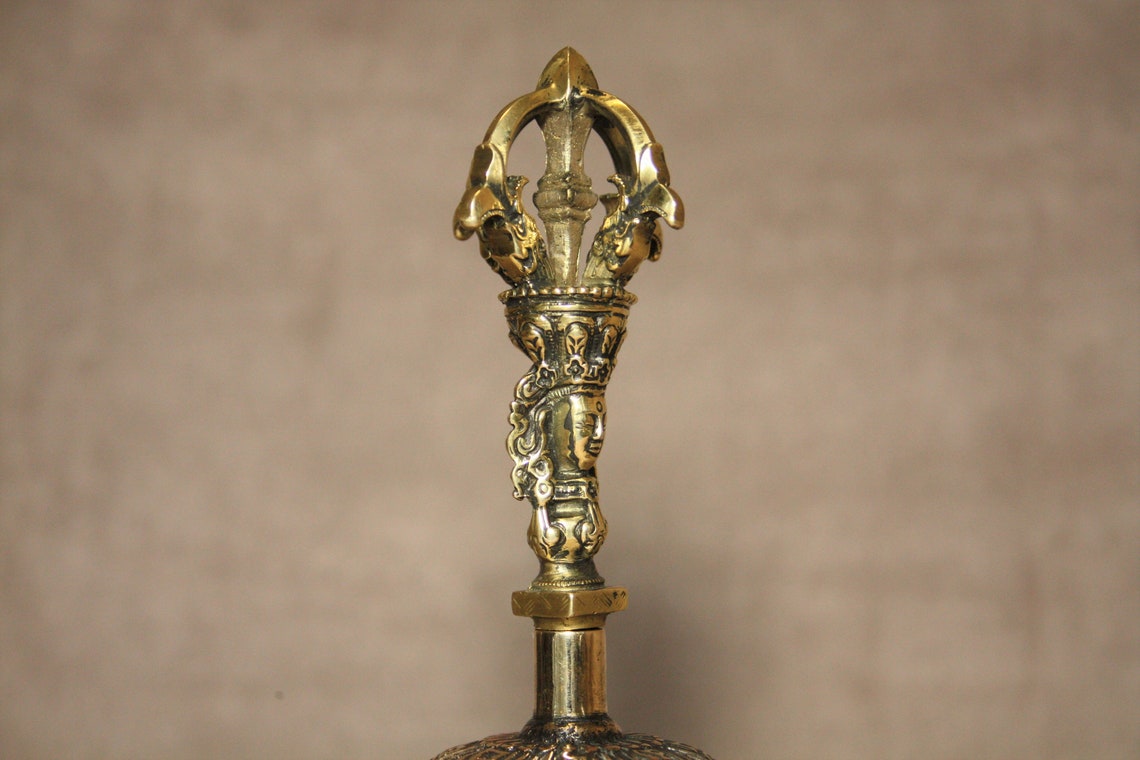 Tibetan Bell and Vajra - Etsy