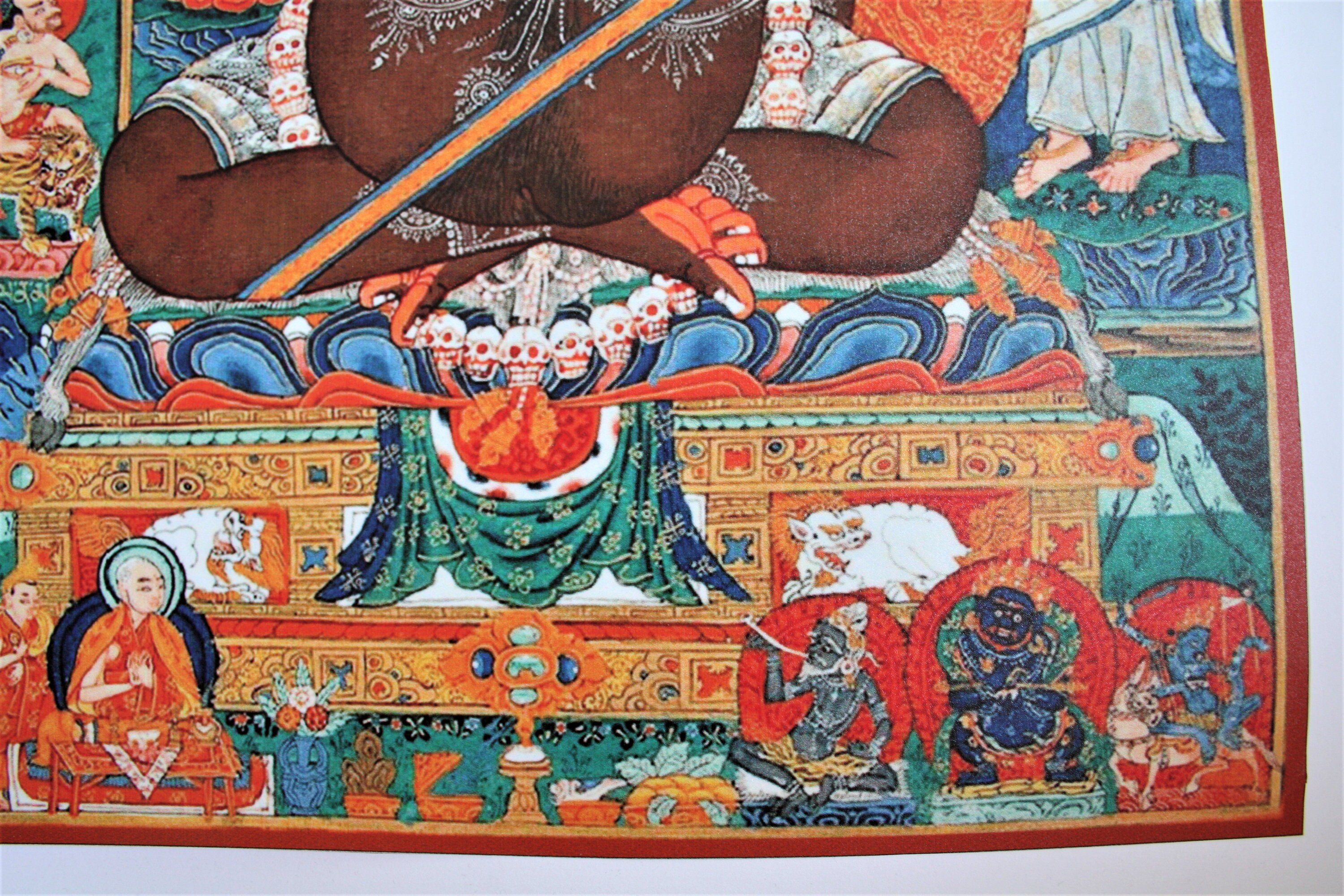 Virupa Tibet Thangka Print - Etsy