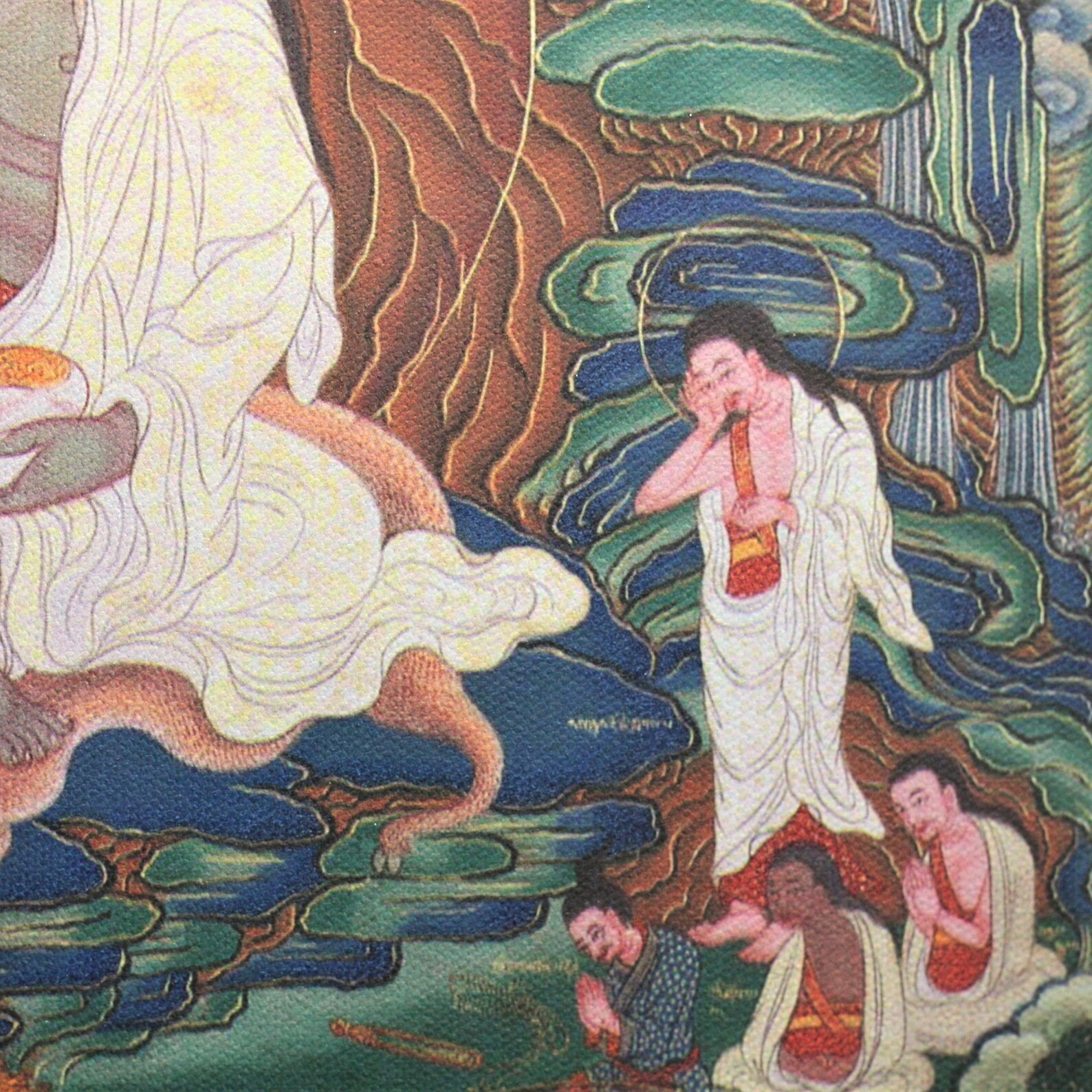 Milarepa Tibetan Thangka - Etsy