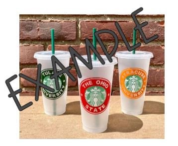 Create Your Own Starbucks Cup Banner - Etsy