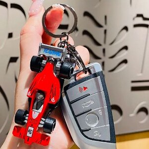 F1 Racing Car Keyring Fabulous Gift Idea for Motor Sport Fans - Etsy