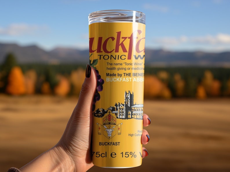 Vintage Buckfast Tonic Wine Label Tumbler - Etsy UK