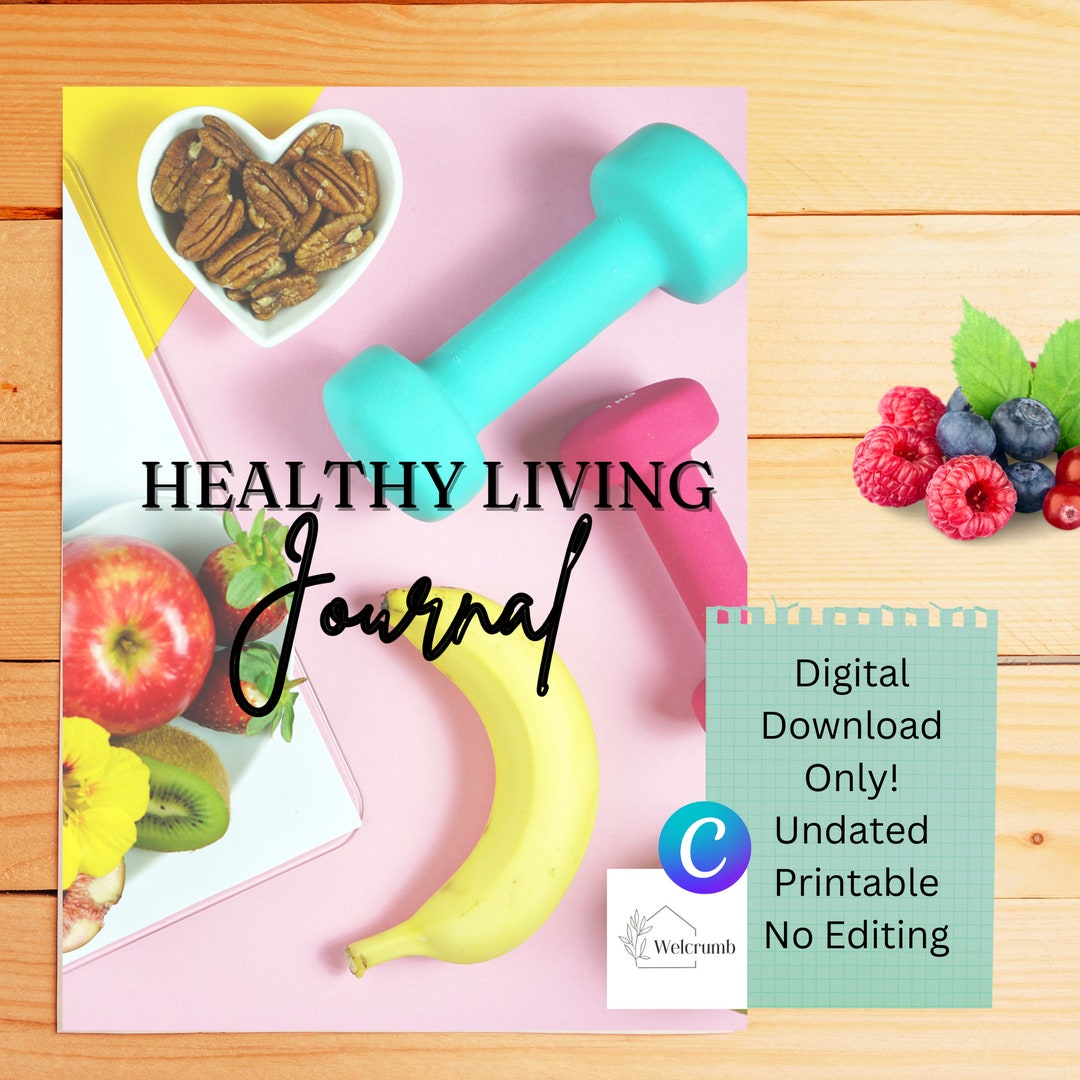 Holistic Living Journal Wellness Planner Health and Garden Organization ...