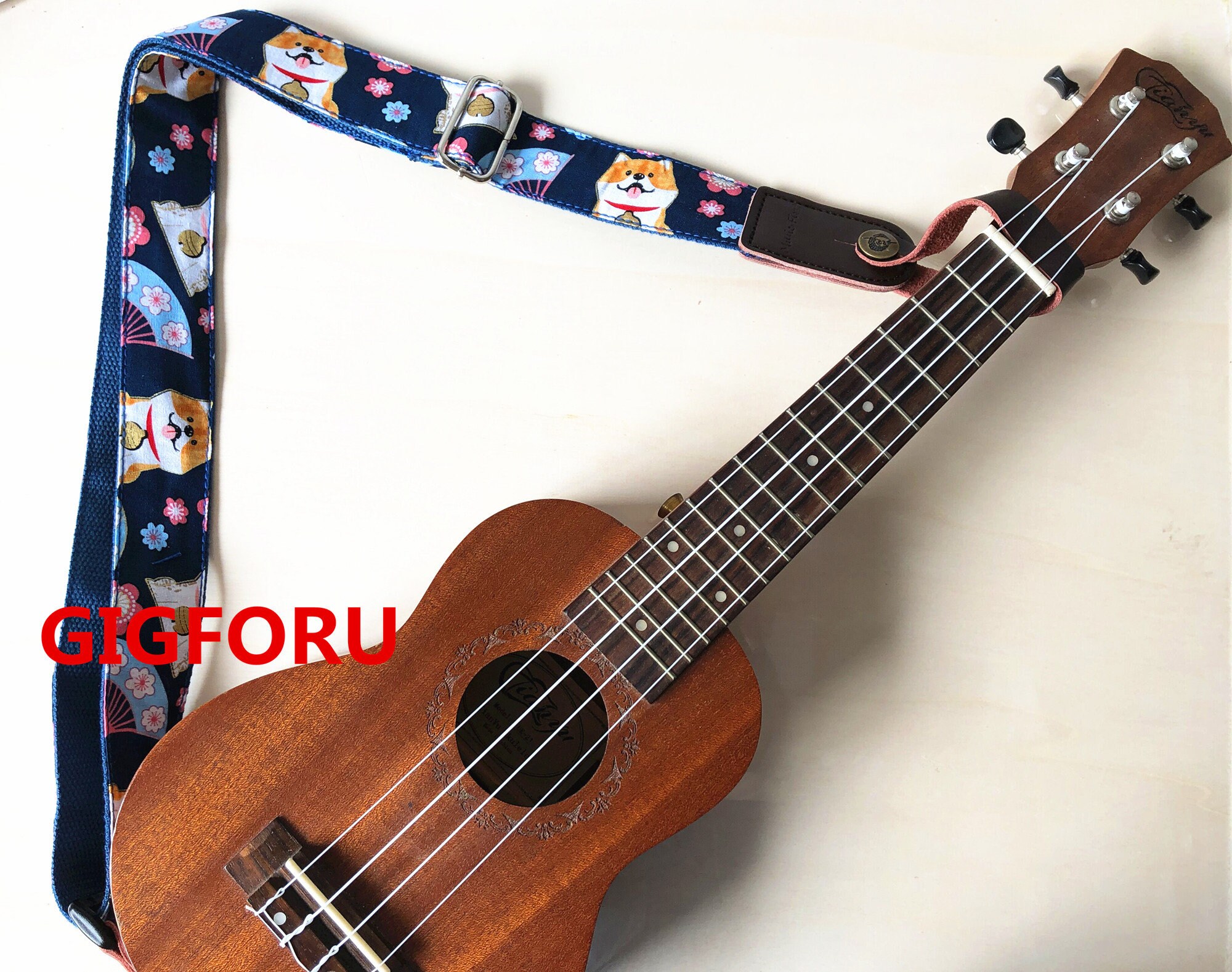 Handmade Cute Dog Pattern Ukulele Straps Guitalele Straps Fits - Etsy