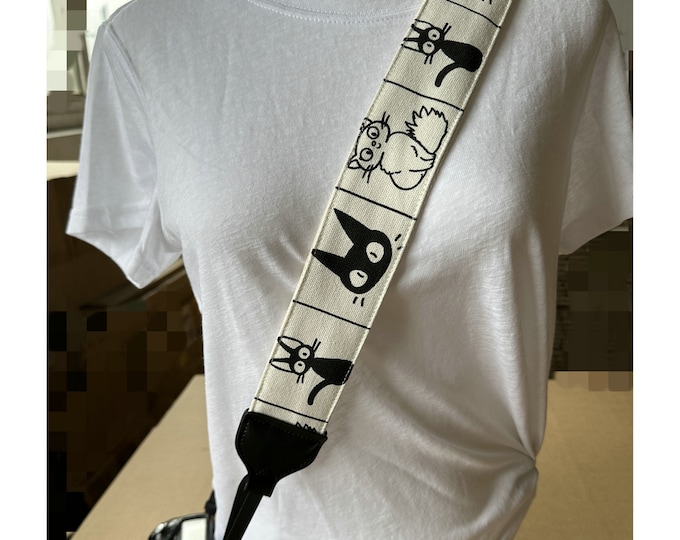 Handmade Sturdy Cute Cat Camera Strap Camera Shoulder Straps Hand ...
