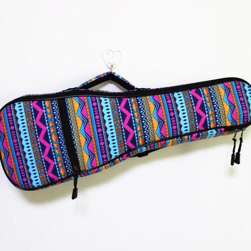 Handmade Retro Padded Canvas Ukulele Case Fits for Soprano - Etsy