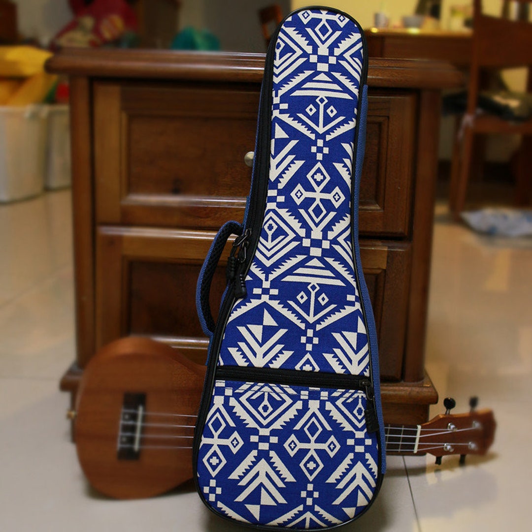 Art Decorative Geometry Padded Ukulele Case for Concert - Etsy