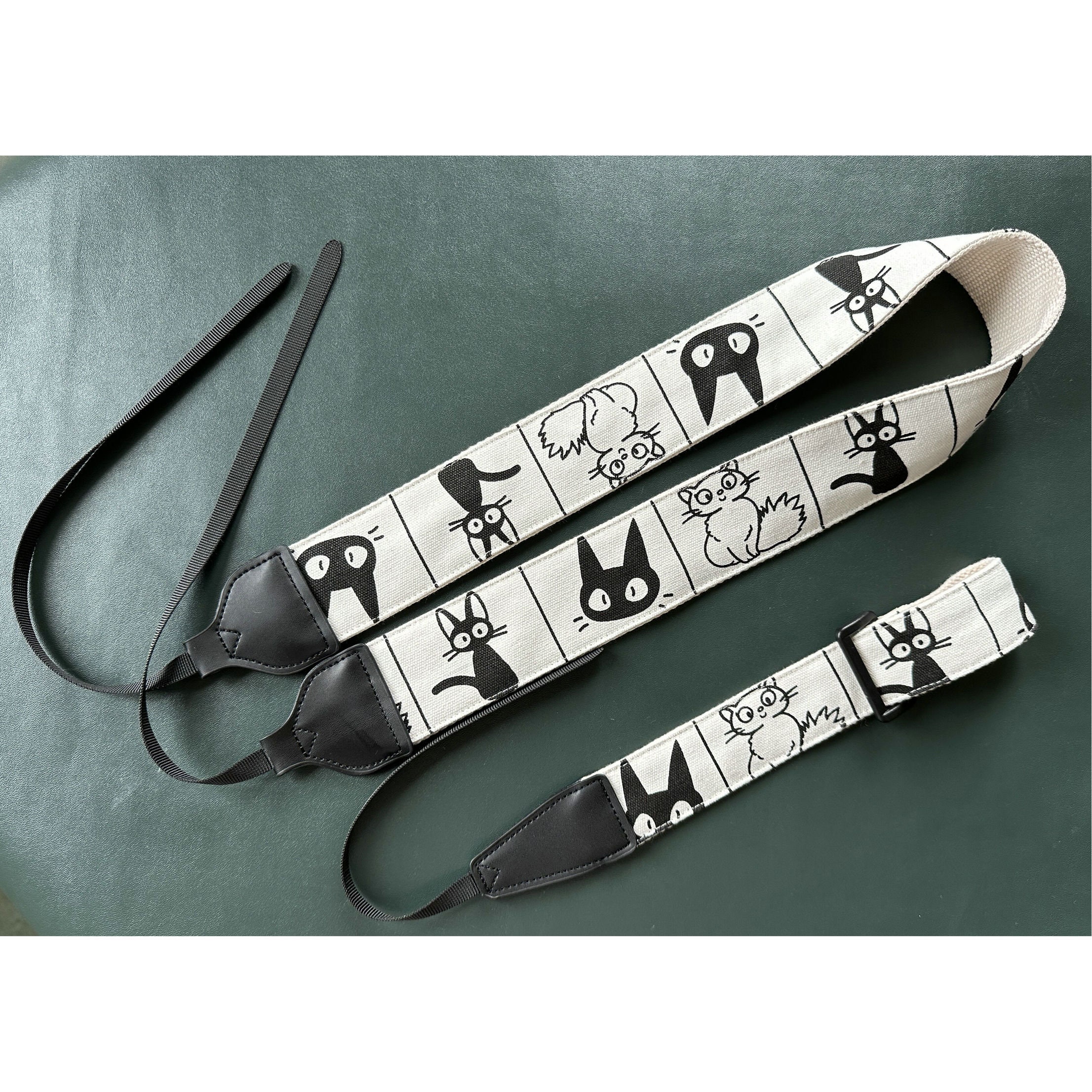 Handmade Sturdy Cute Cat Camera Strap Camera Shoulder Straps Hand ...