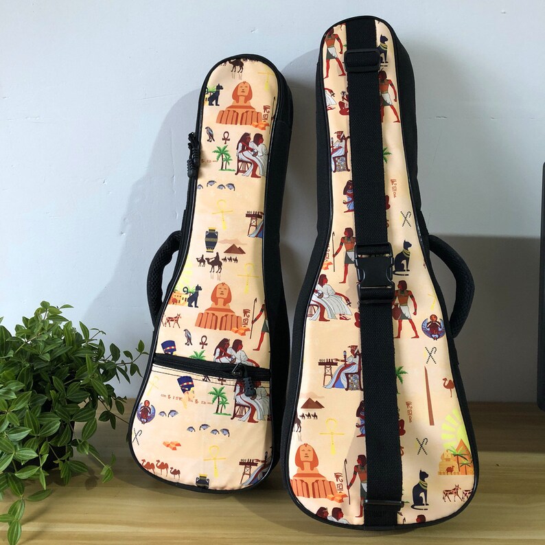 Mysterious Ancient Egypt Soprano Concert Soft Ukulele Case--soft Padded ...