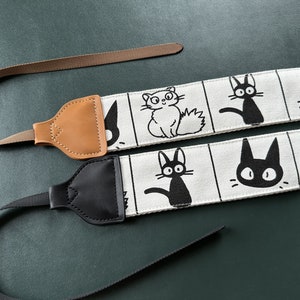Handmade Sturdy Cute Cat Camera Strap Camera Shoulder Straps Hand ...