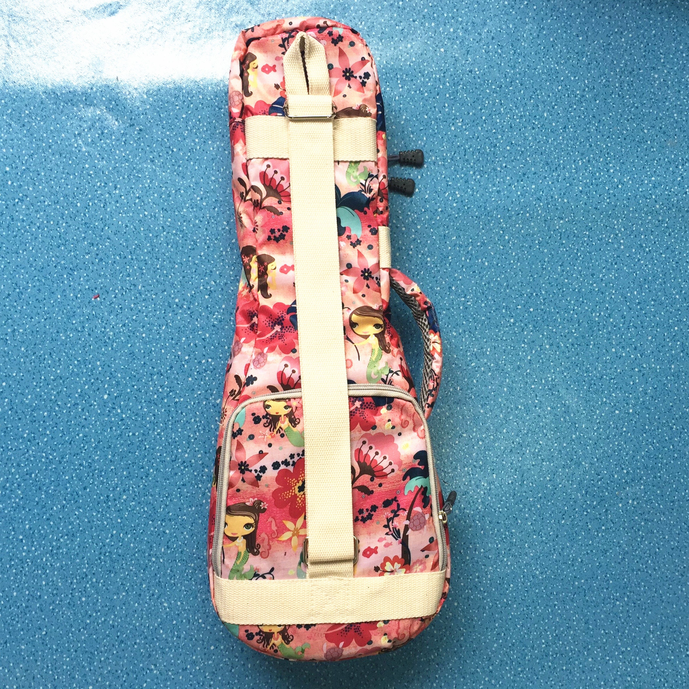 Soft Padded Cartoon Mermaid Ukulele Case for 23 Inch Concert - Etsy