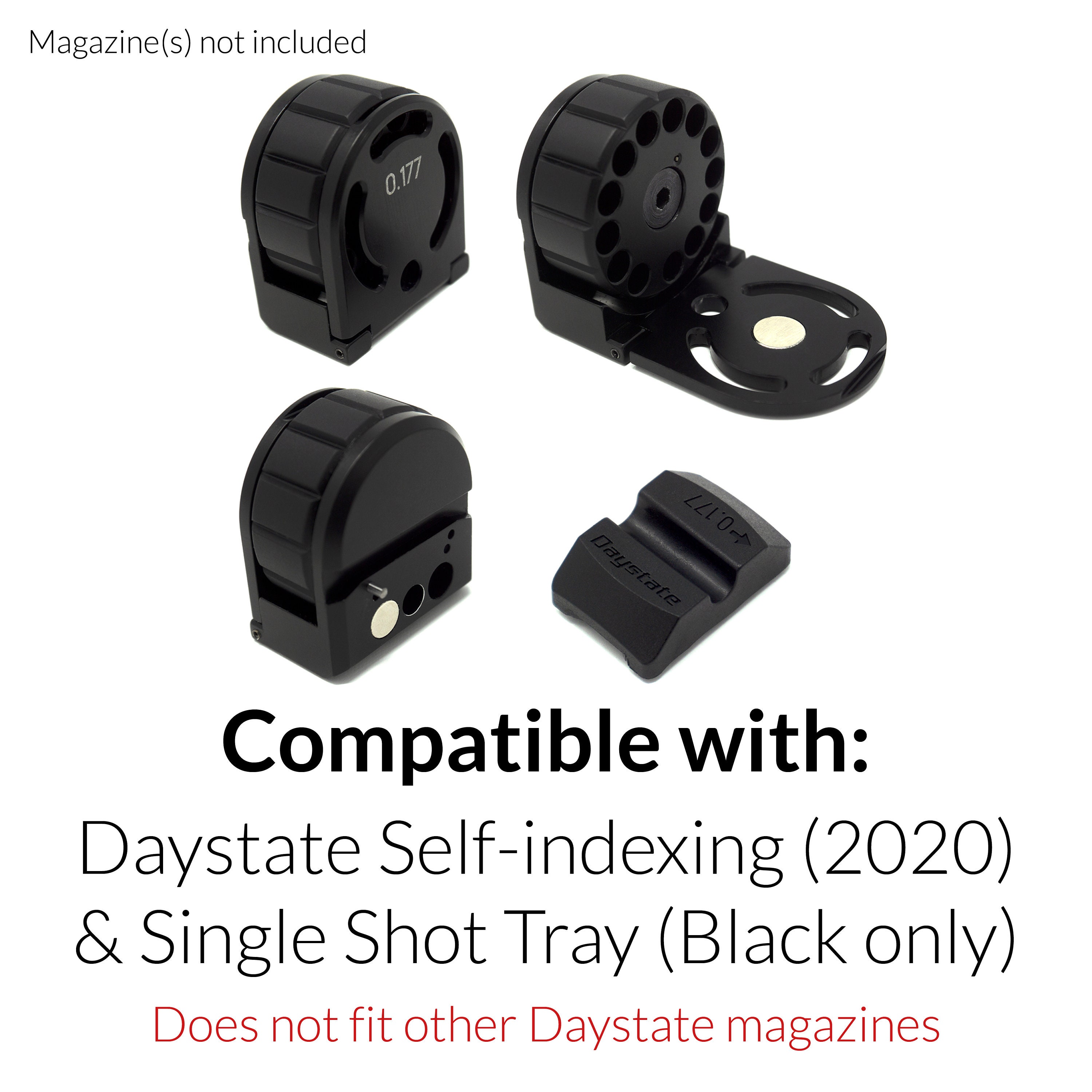 Daystate Self-indexing & Single Shot Tray (black) Slim Magazine Case ...