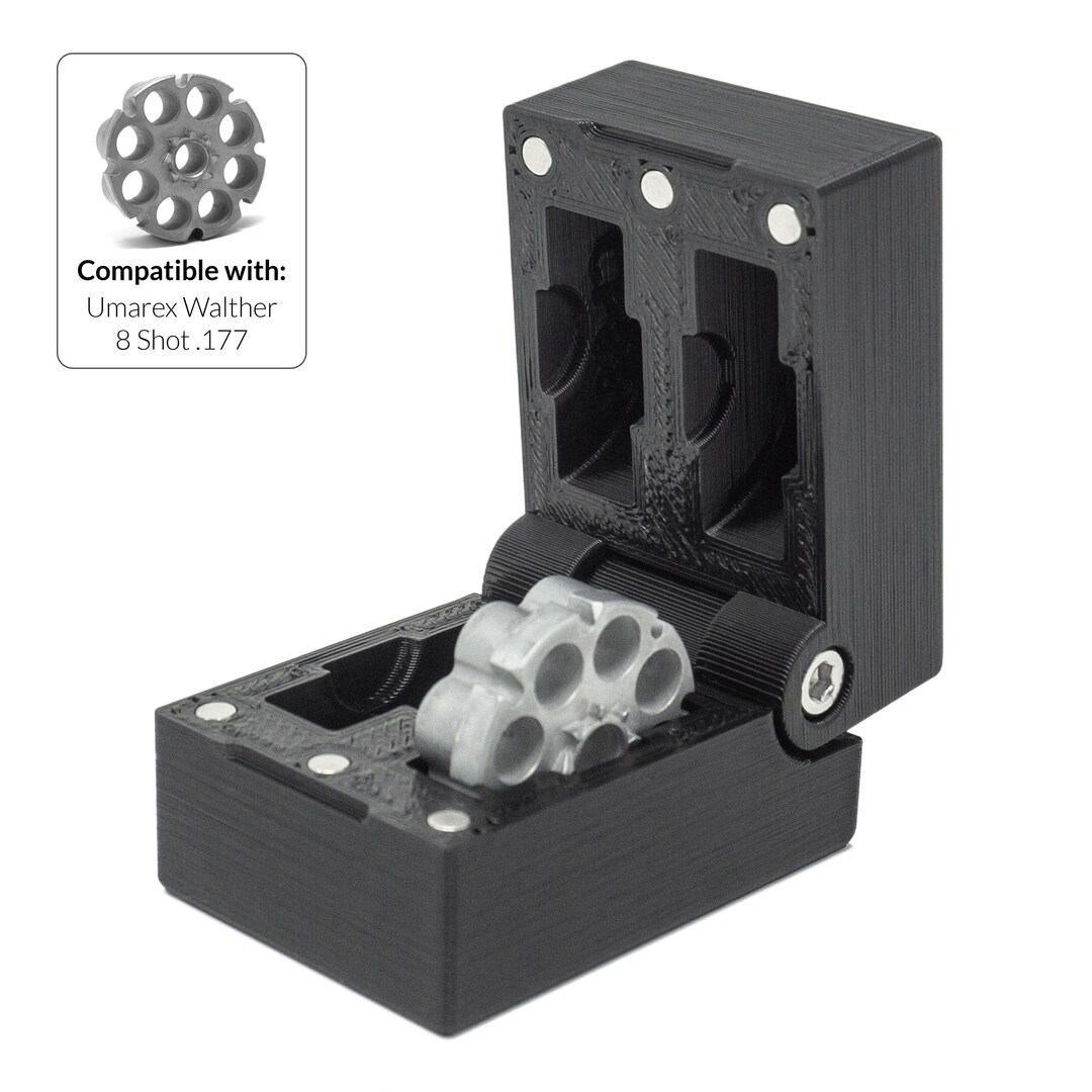 Umarex Walther 8 Shot .177 Magazine Case (CP88, CP99, Colt 1911 Etc ...