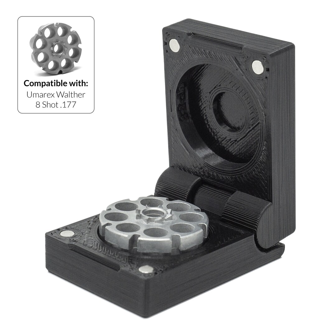 Umarex Walther 8 Shot .177 Slim Magazine Case (CP88, CP99, Colt 1911 ...
