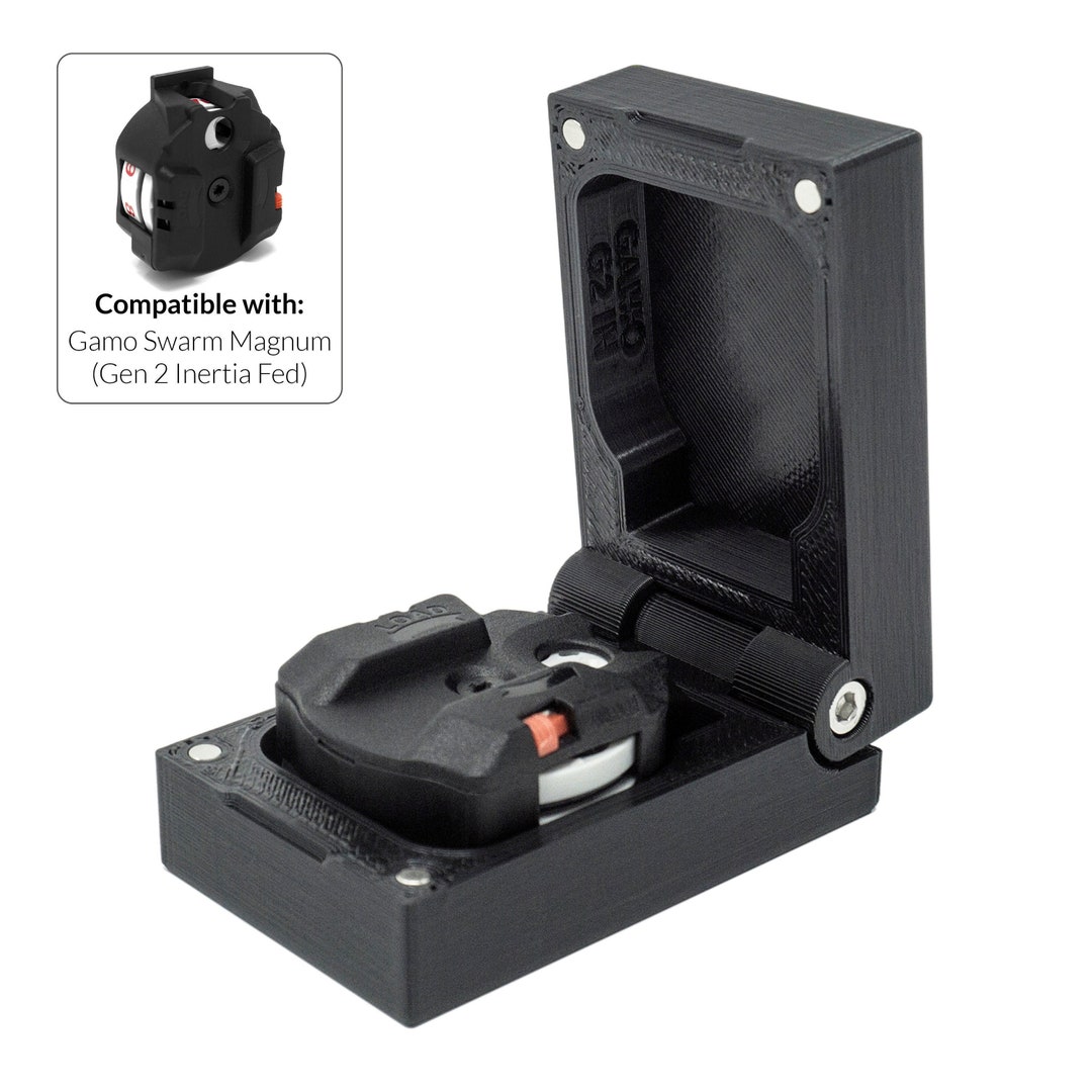 Gamo 10 Shot Swarm Magnum (gen 2 Inertia Fed) Slim Magazine Case Magnet ...