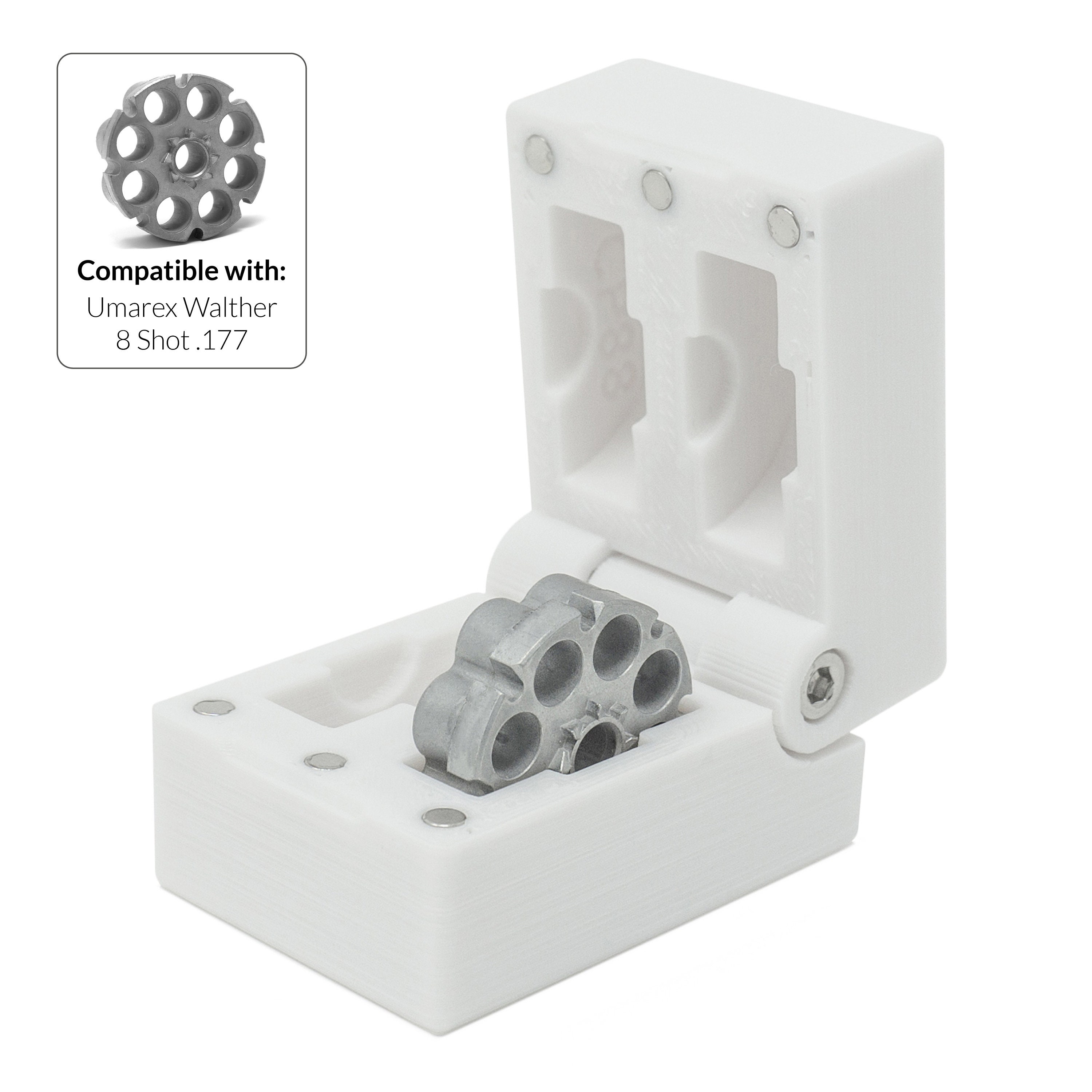 Umarex Walther 8 Shot .177 Magazine Case (CP88, CP99, Colt 1911 Etc ...