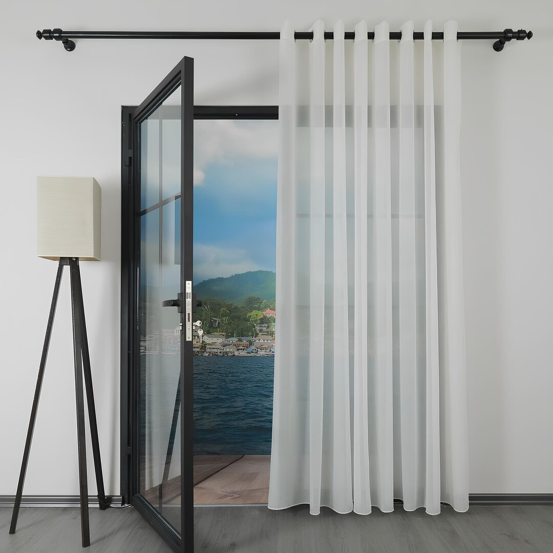 Custom Sheer Curtain, Backtab Curtain, Curtains for Bedrooms and Living ...