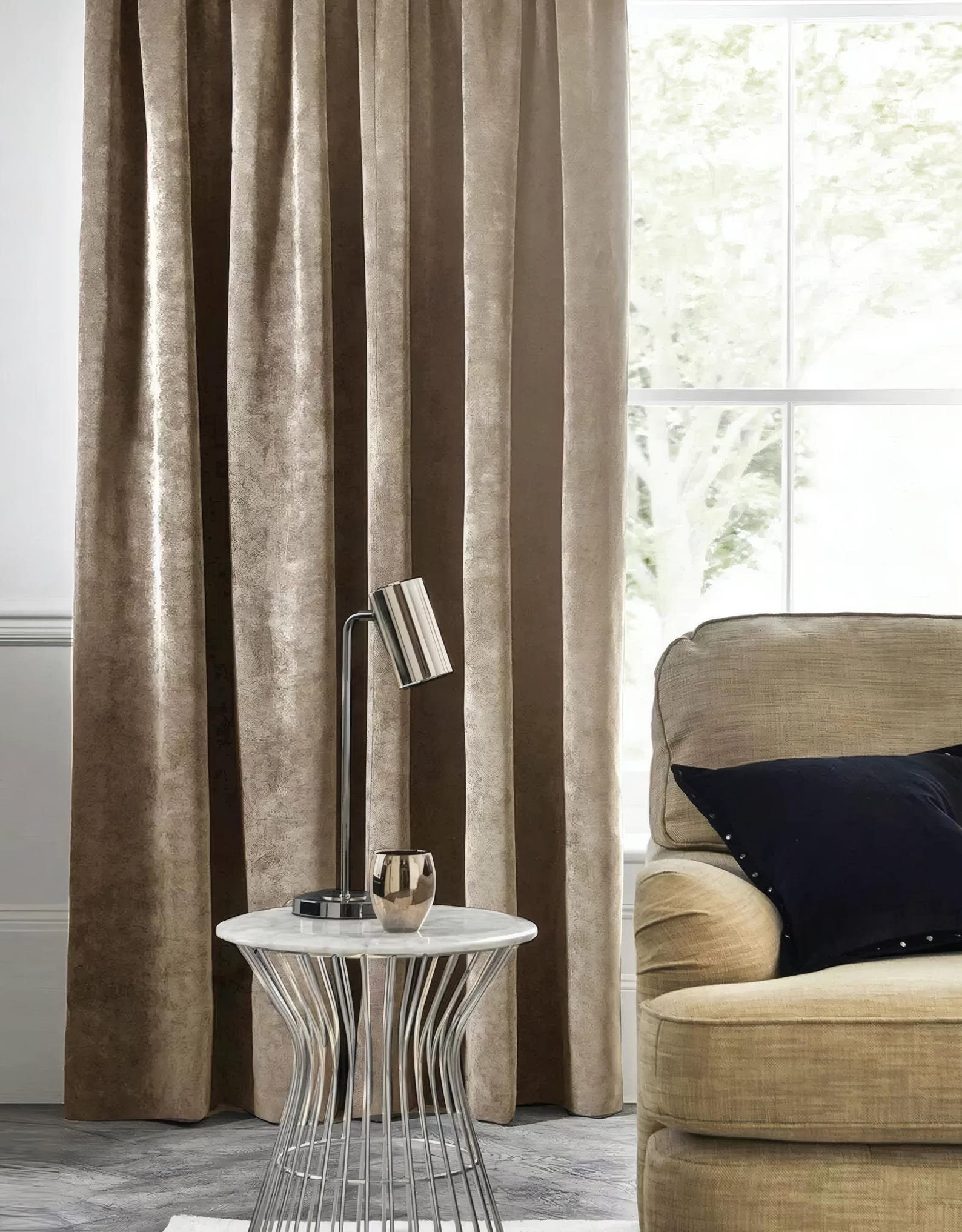Wide Custom Curtains,elegant Window Coverings,window Treatment,soft ...