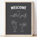 Cocktail Party Welcome Sign, Printable Cocktail Sign, Bridal Shower ...