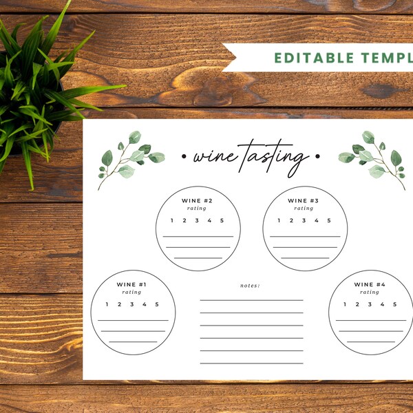 Wine Sheet - Etsy